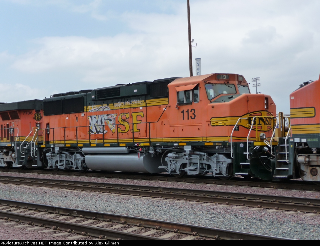 BNSF 113 Westbound